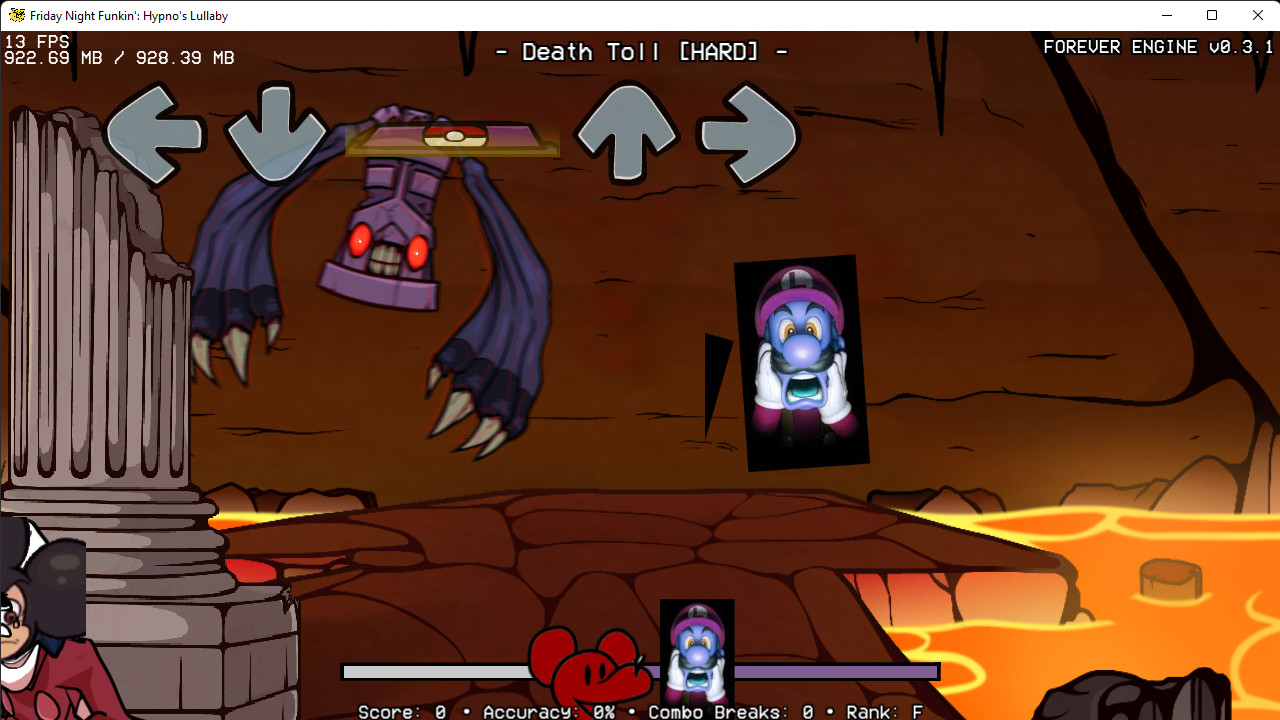 WEGA TOLL - A Death Toll Reskin Mod for Friday Night Funkin' | FNF Mods