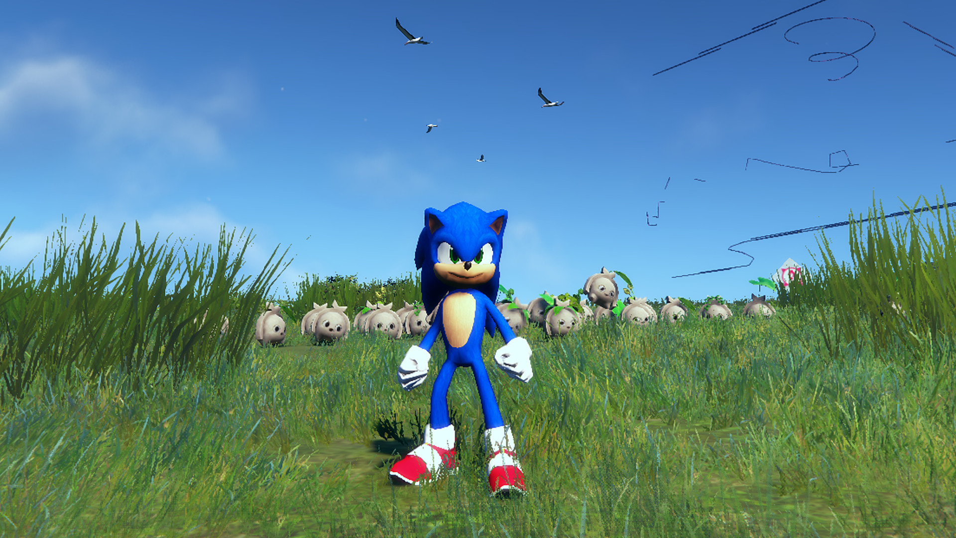 Movie Sonic (Forces Speed Battle) Mod for Sonic Frontiers | Frontiers Mods