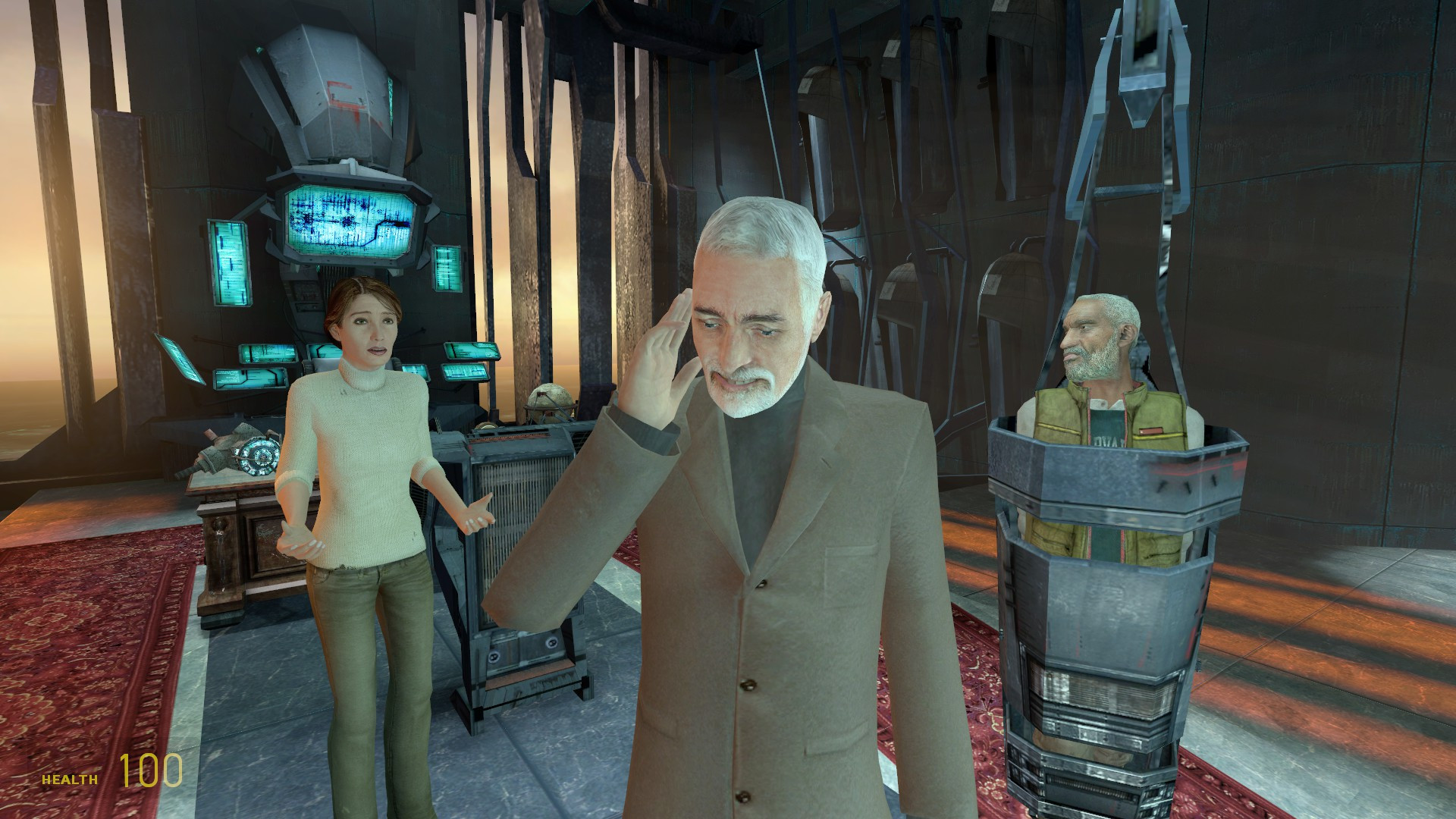 Beta Breen Texture with modern uv mapping Mod for Half-Life 2 | HL2 Mods