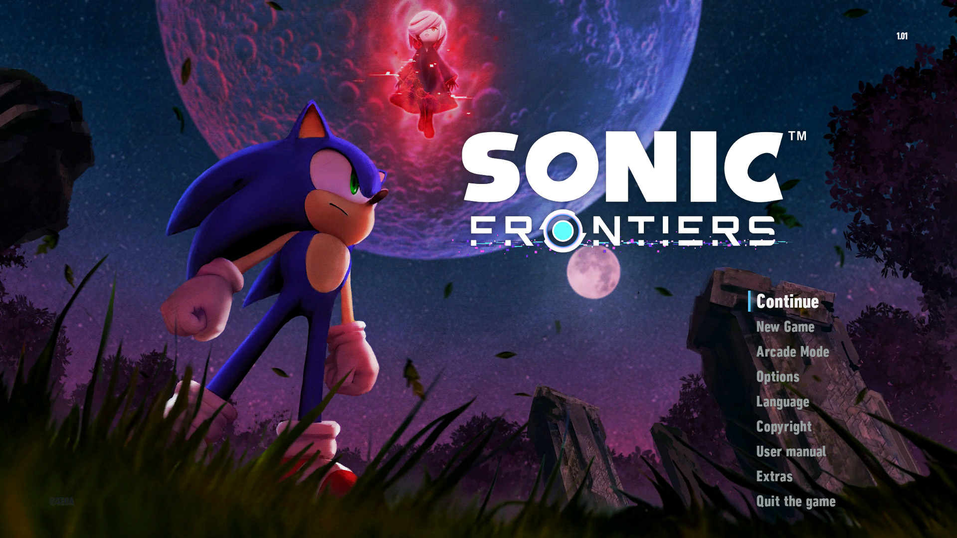 Changed Main Menu Background [Sonic Frontiers] [Mods]