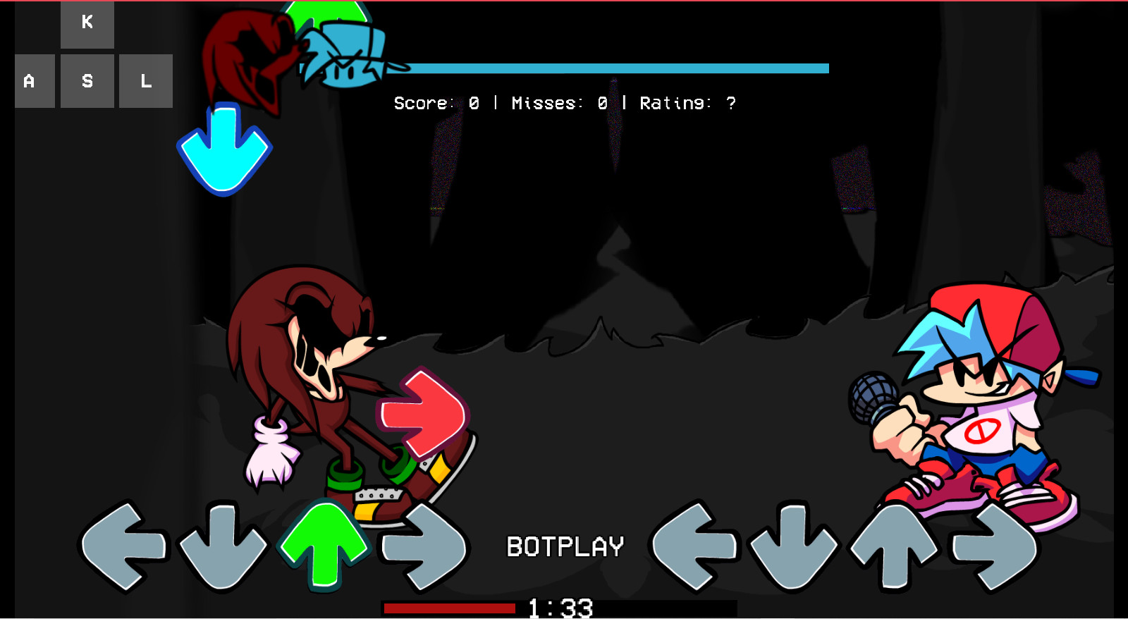 FNF Sonic.EXE | TT Encore Kuckles Section Fanchart Mod for Friday Night ...