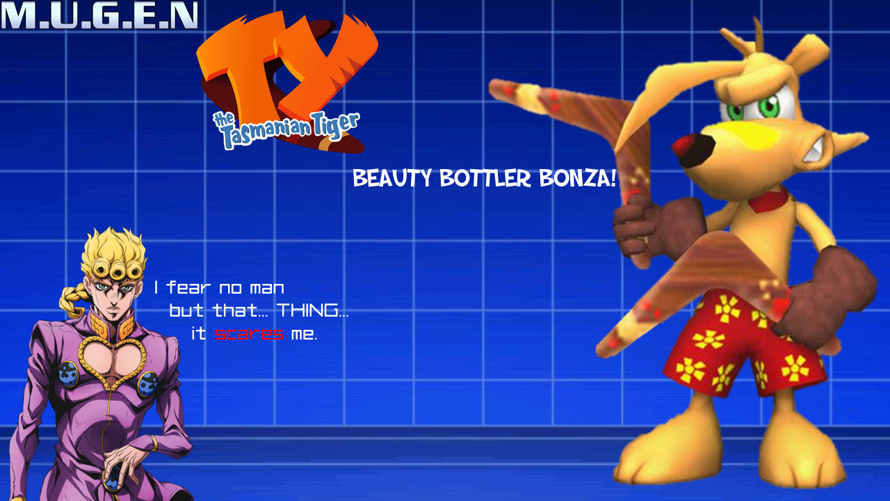 TY the Tasmanian Tiger Mod for M.U.G.E.N | MUGEN Mods