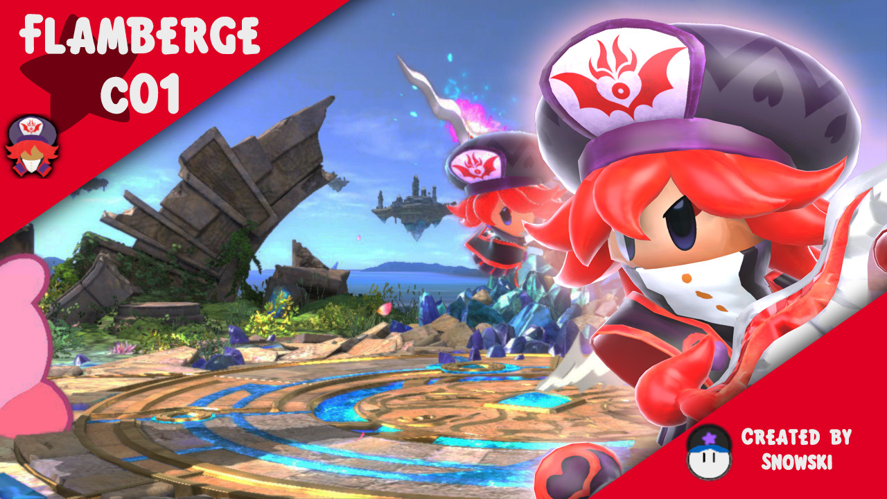Flamberge over Roy (c01) [Super Smash Bros. Ultimate] [Mods]