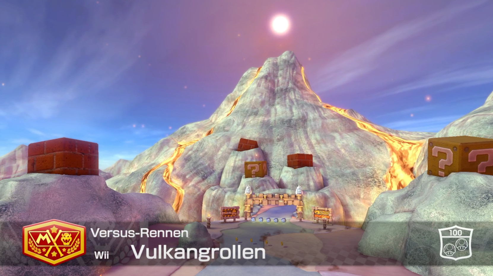 Mario Kart Wii Grumble Volcano