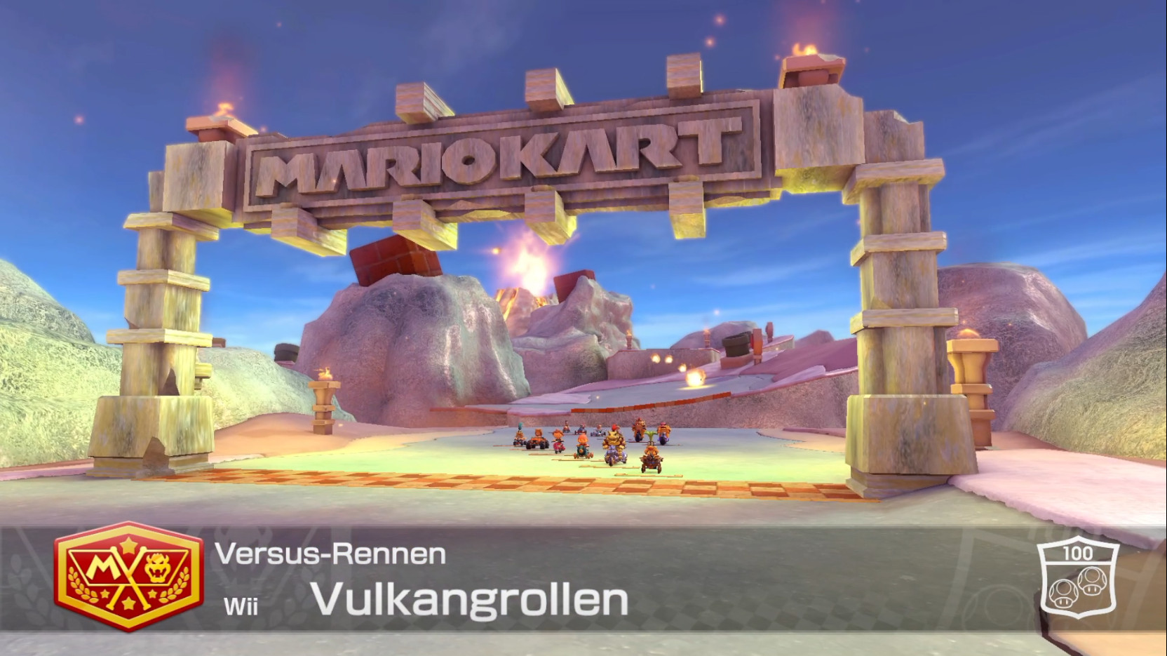 Contrast Volcano Mod for Mario Kart 8 Deluxe | MK8D Mods