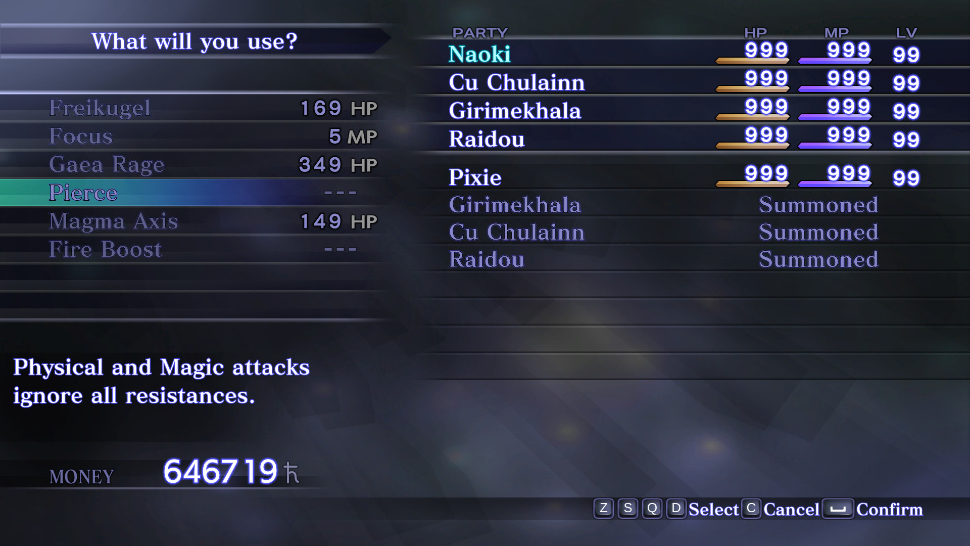 Pierce Repel/Magic Mod for Shin Megami Tensei: III Nocturne HD | SMT ...