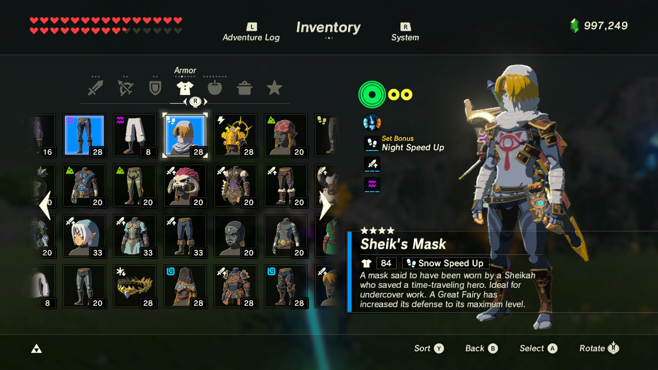 Multi Buff Armor + Weapon Upgrades - WiiU Port Mod for The Legend of ...