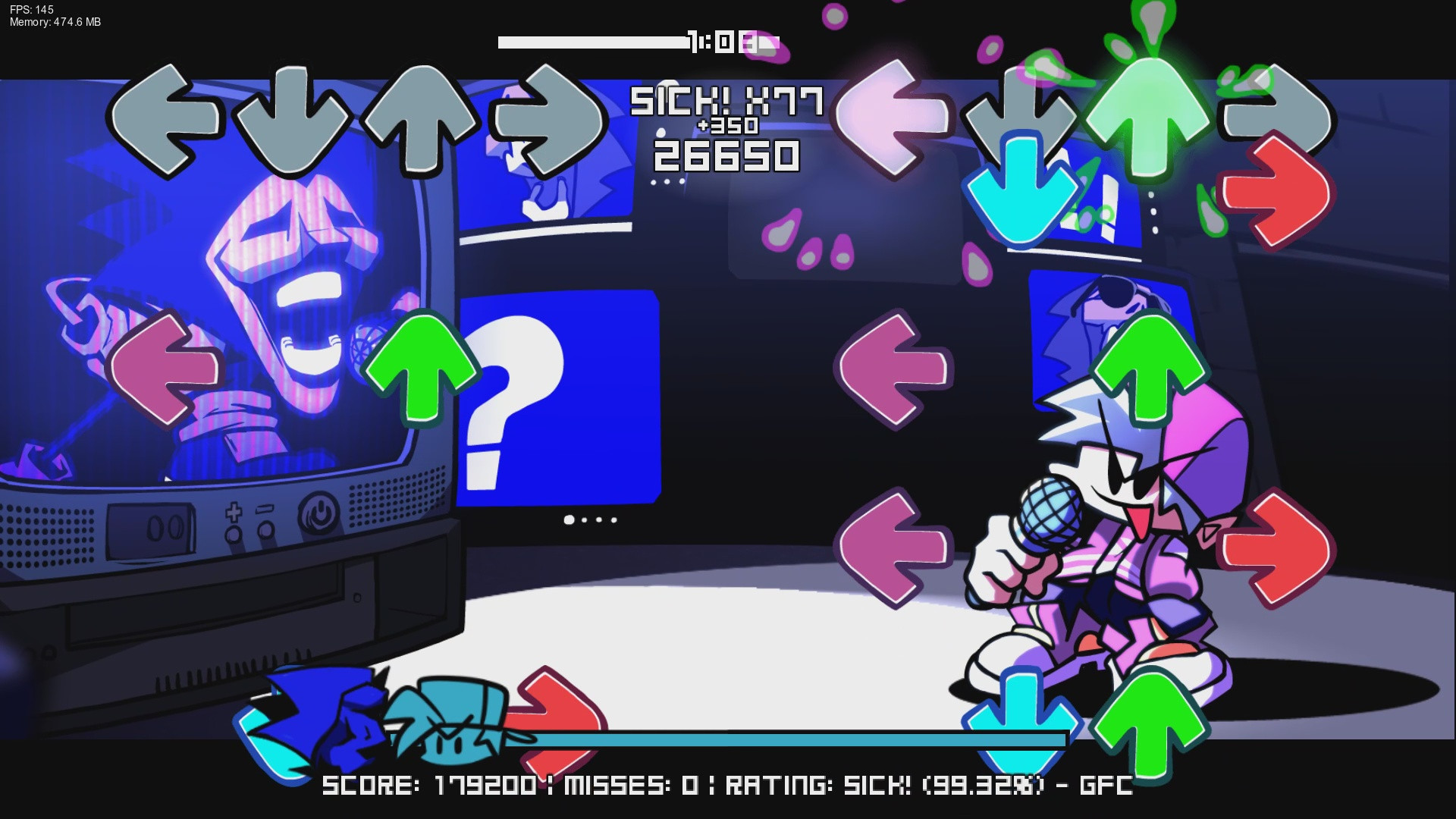 Fun is Infinite B3 Remix Mania Chart [Friday Night Funkin'] [Mods]