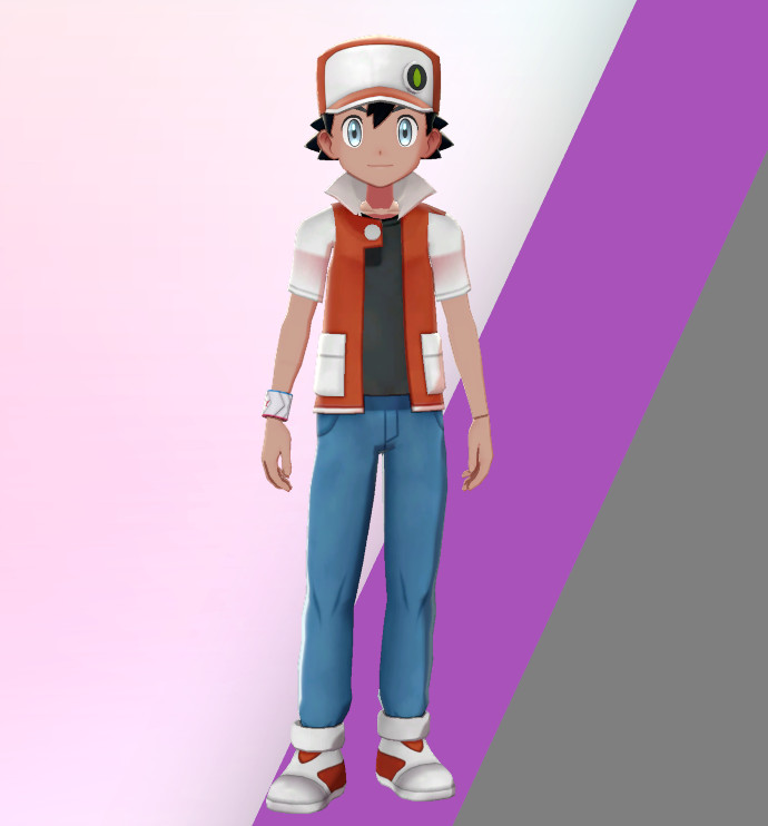 Let's Go Red Clothes Mod for Pokemon Sword & Shield | SWSH Mods