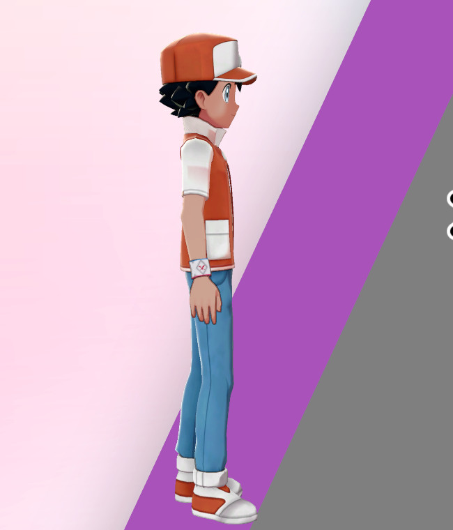 Let's Go Red Clothes Mod for Pokemon Sword & Shield | SWSH Mods