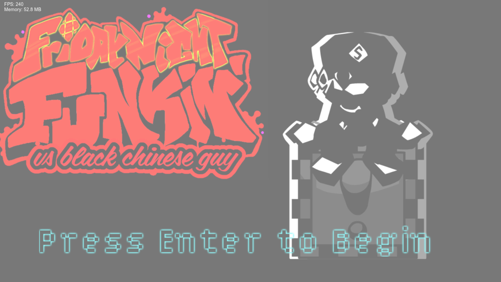 vs Black chinese guy v1 Mod for Friday Night Funkin' | FNF Mods