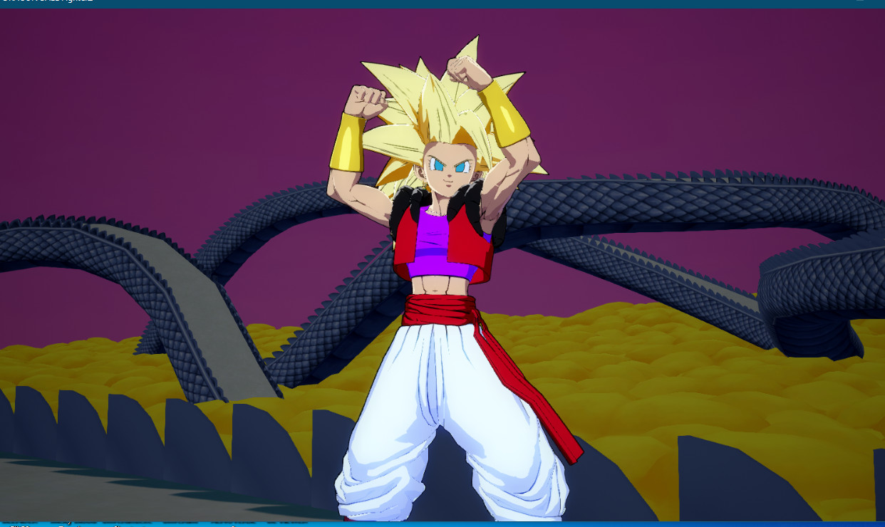 Kefla Fusion ssj3 Mod for Dragon Ball FighterZ | DB:FZ Mods