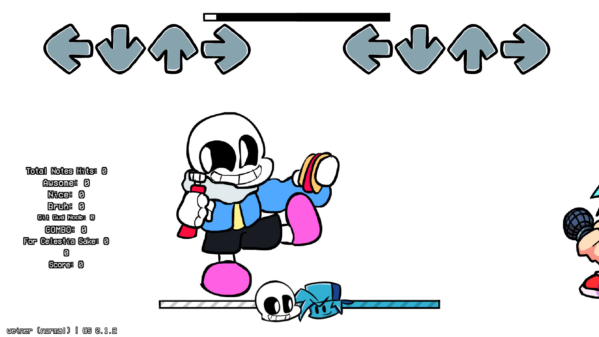 Weiner Sans [Friday Night Funkin'] [Mods]