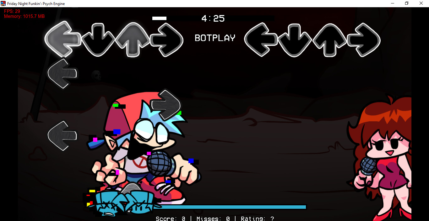 bf & gf sing hellhole Mod for Friday Night Funkin' | FNF Mods