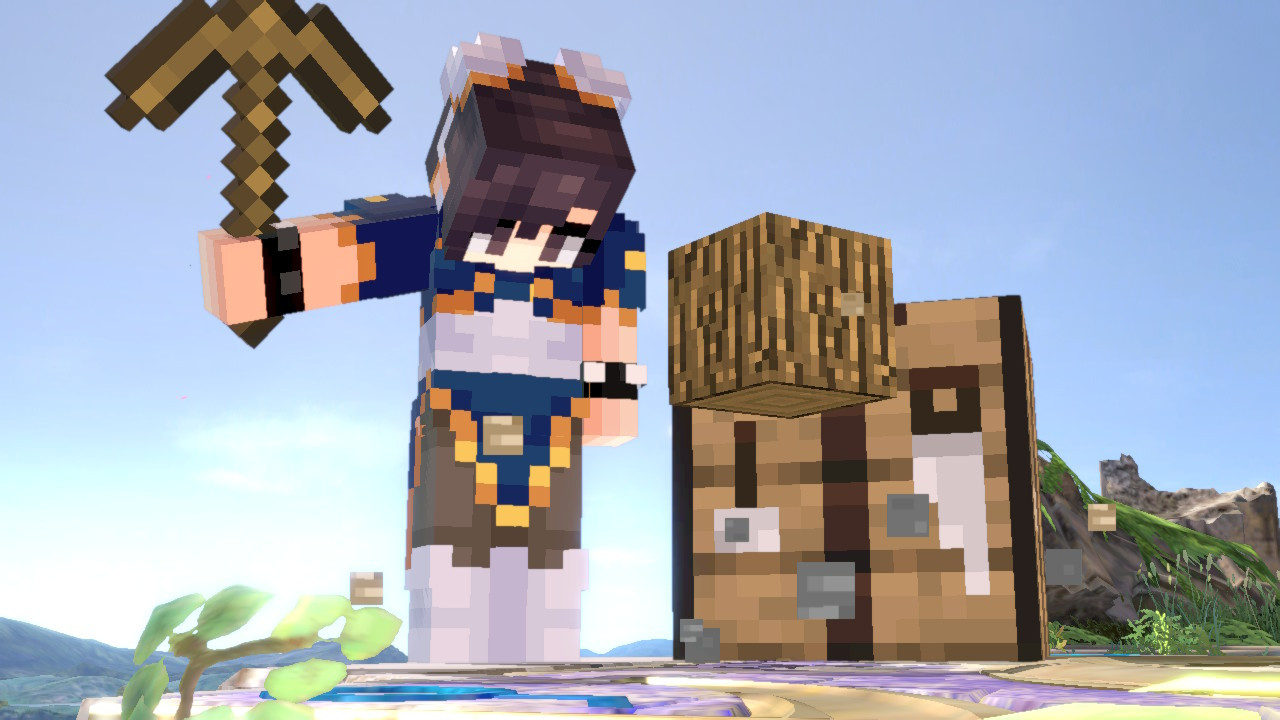 Minecraft Skin Modpack Mod for Super Smash Bros. Ultimate | SSBU Mods