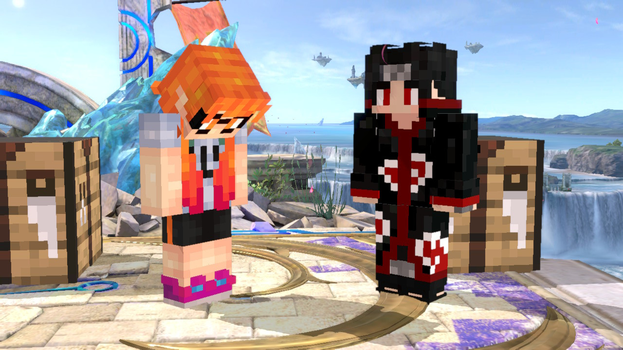 Minecraft Skin Modpack Mod for Super Smash Bros. Ultimate | SSBU Mods