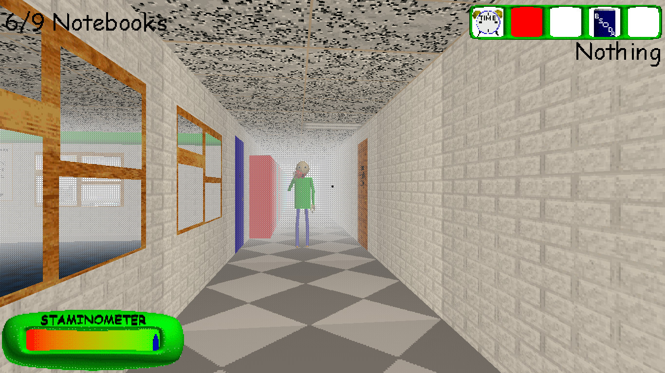 BBP but Baldi eats an apple while chasing you [Baldi's Basics] [Mods]