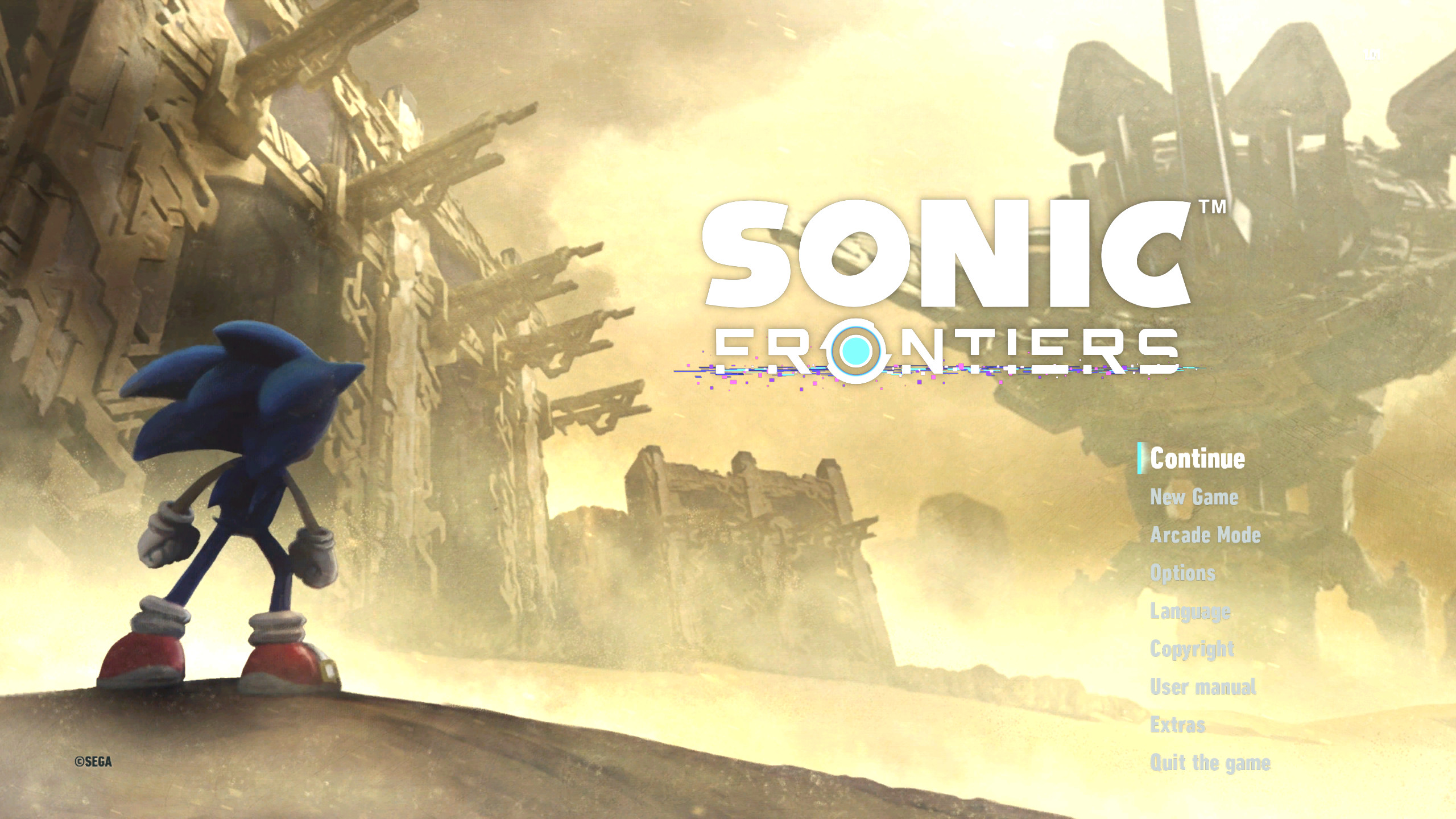 Alternate Main Menu Mod for Sonic Frontiers | Frontiers Mods