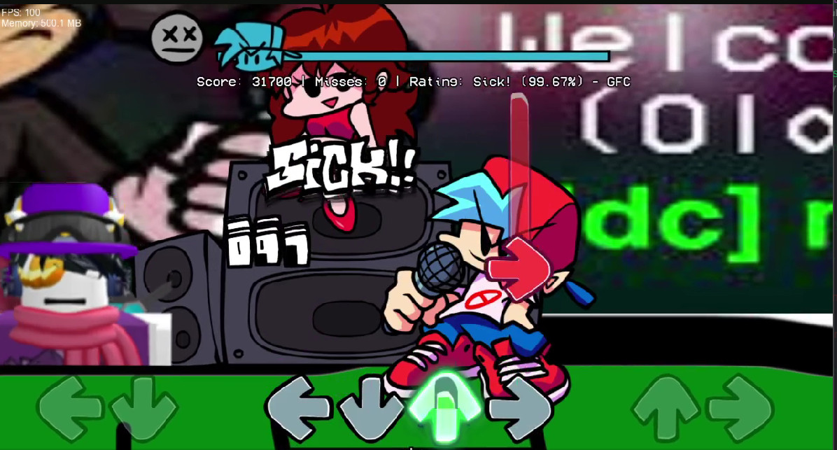 FNF average self insert mod (fnf vs adammj me) [Friday Night Funkin ...