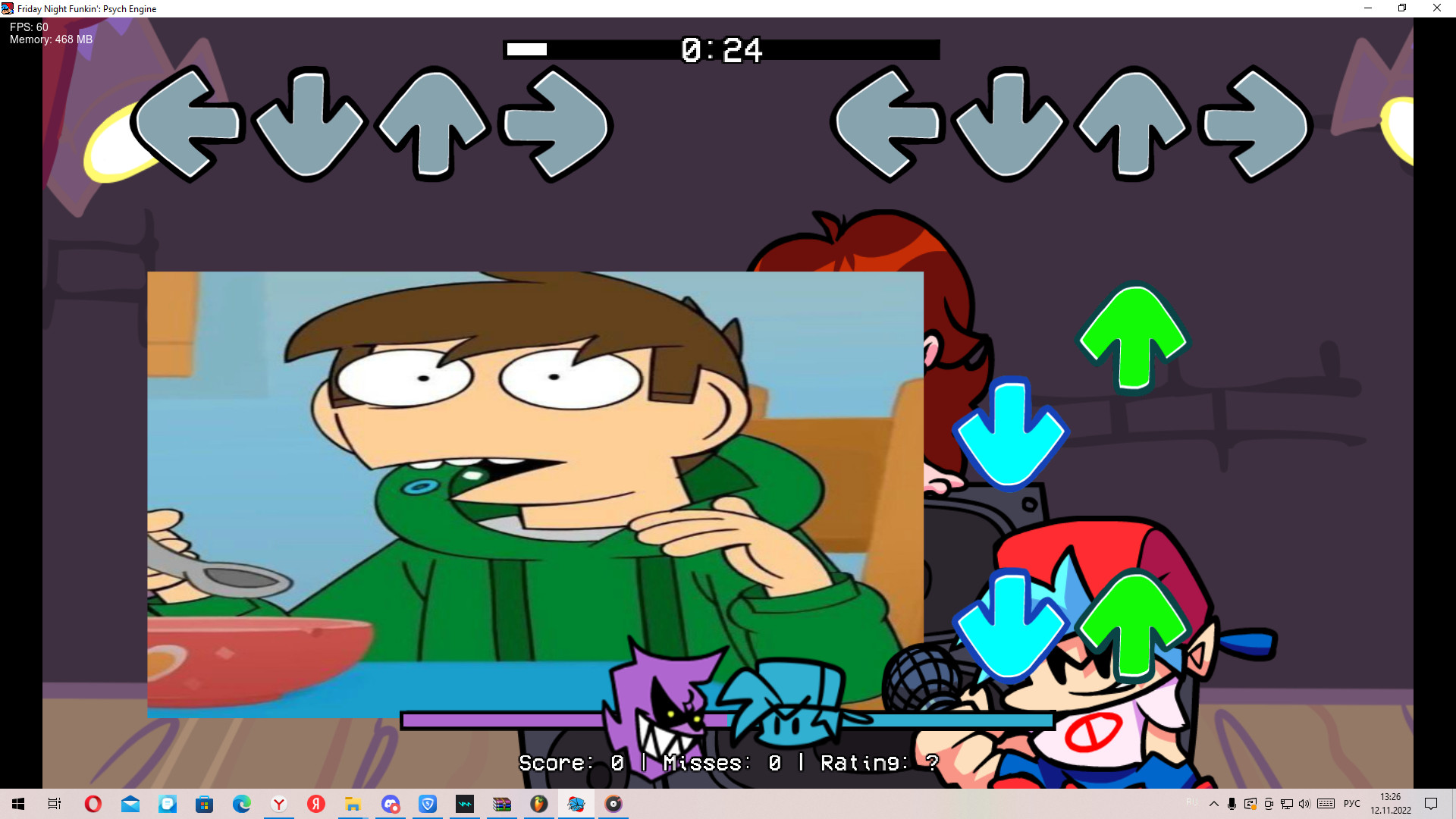 Fnf Vs Bruh Edd(Number 12 co-)(UPDATE 1.1!) [Friday Night Funkin'] [Mods]