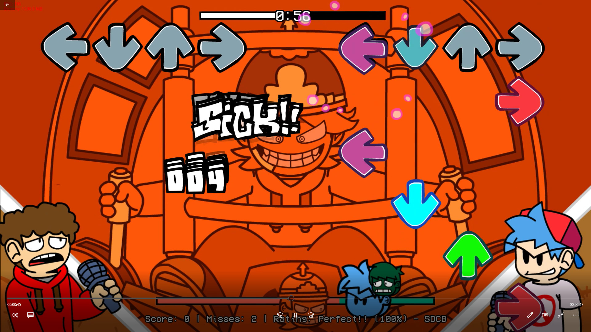 FNF Dansworld Challeng-Dan End Mix [Friday Night Funkin'] [Mods]