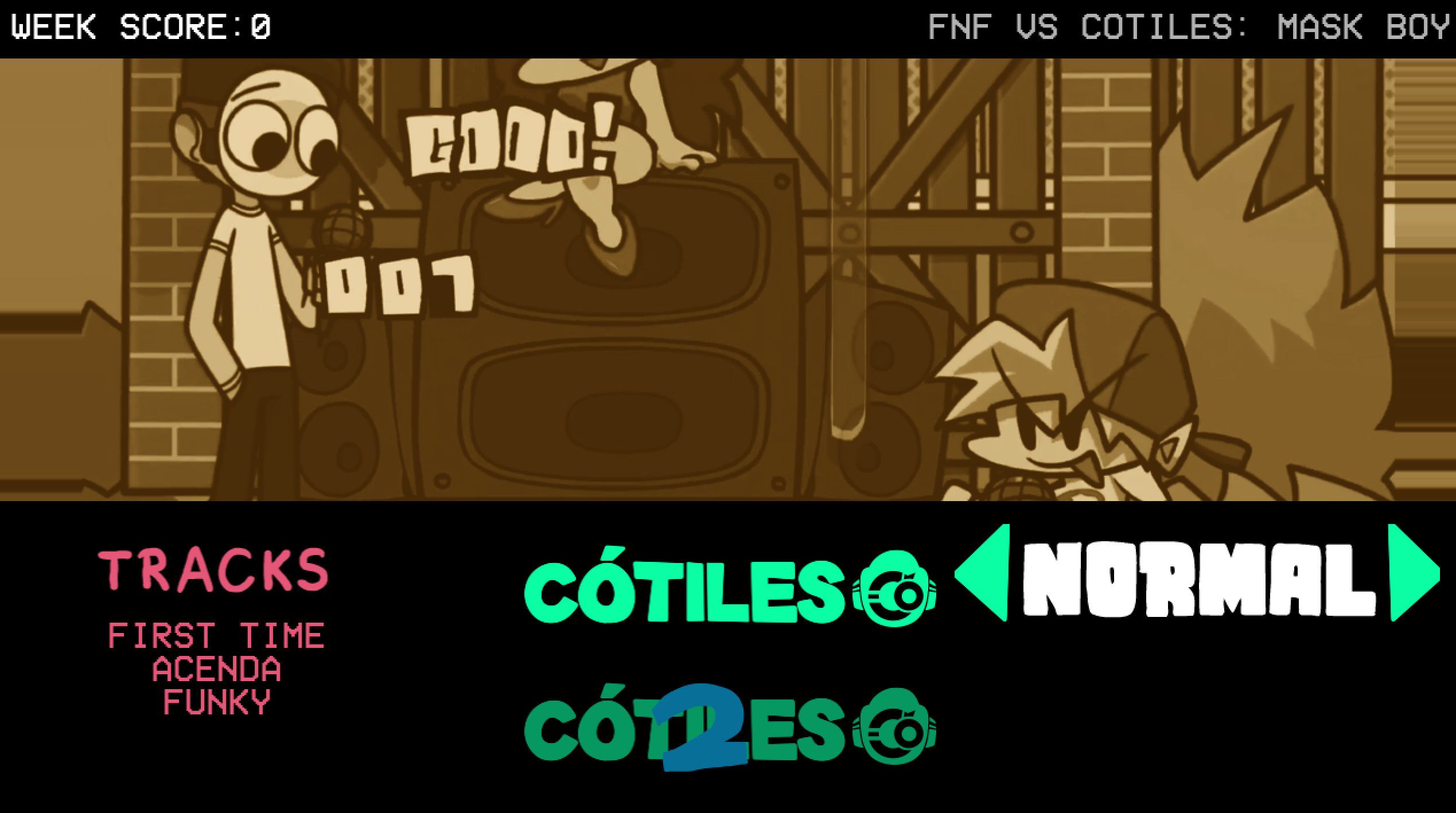 FNF Vs Cotiles Fanmade Mod for Friday Night Funkin' | FNF Mods