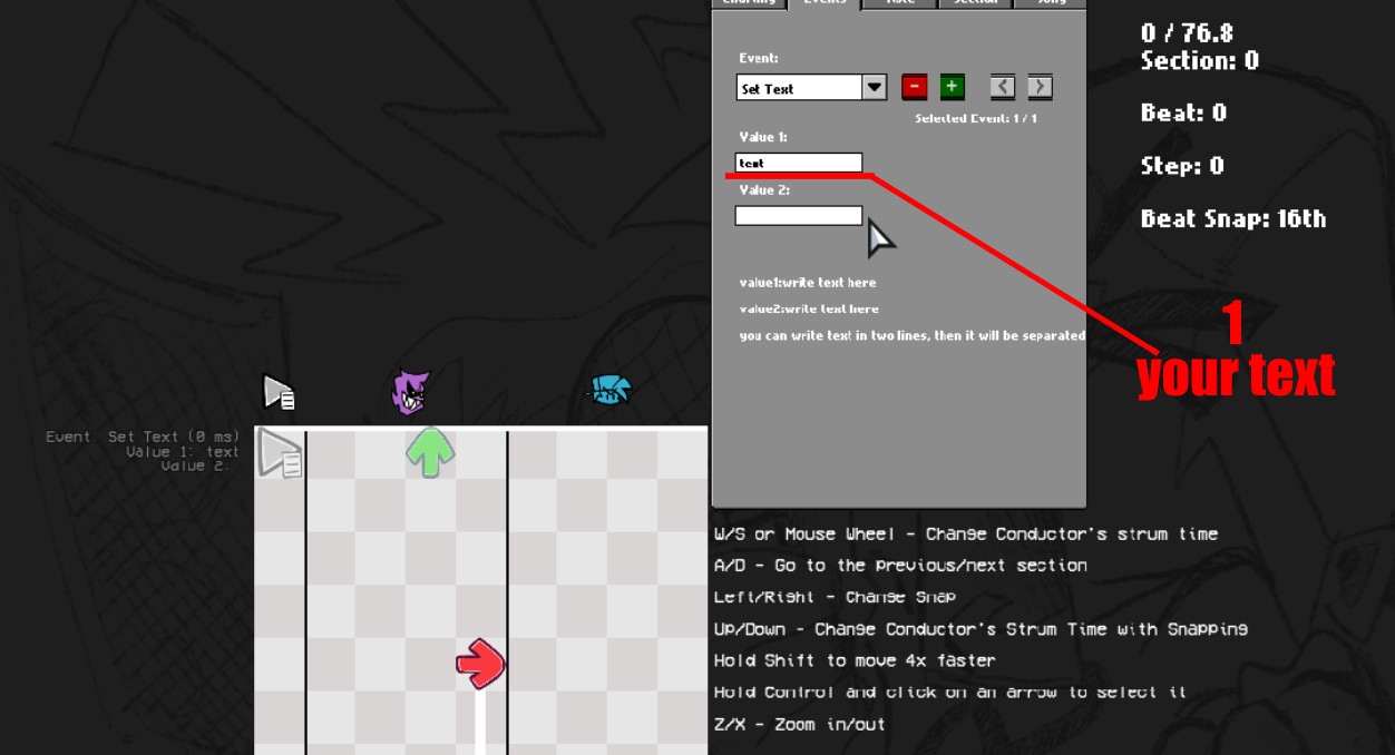 Set Text Script+Event Mod for Friday Night Funkin' | FNF Mods