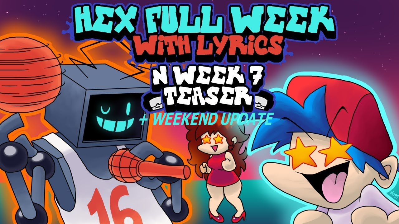 Hex with Recd lyrics Mod for Friday Night Funkin' | FNF Mods