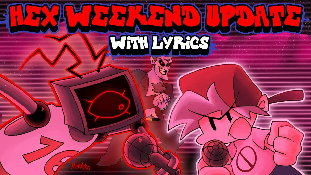Hex with Recd lyrics Mod for Friday Night Funkin' | FNF Mods