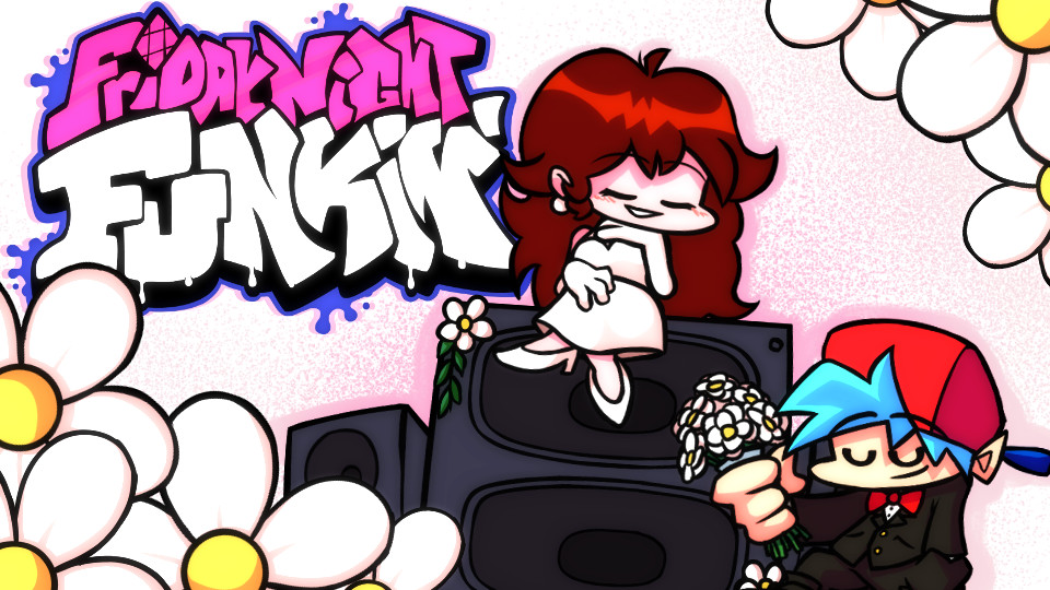 Wedding BF and GF Skins! Mod for Friday Night Funkin' | FNF Mods