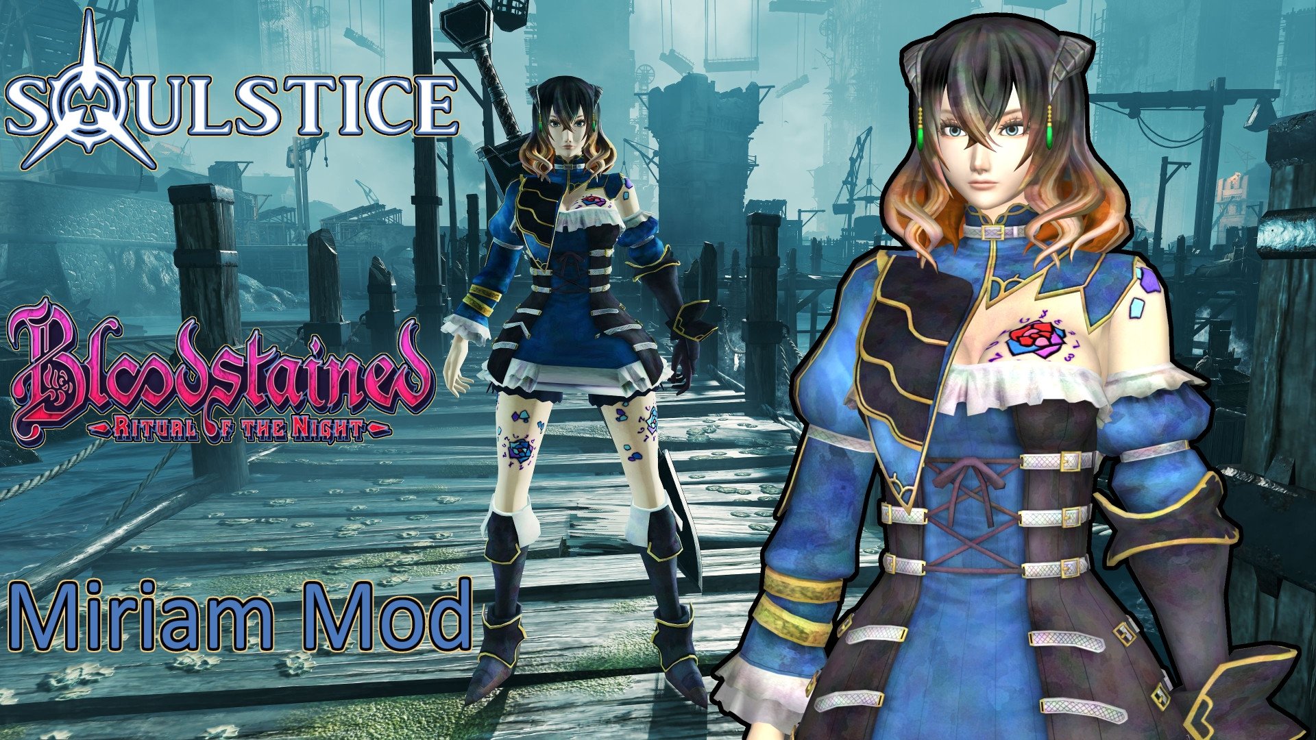 Soulstice Bloodstained Ritual oftheNightMiriam Mod Mod for Soulstice ...