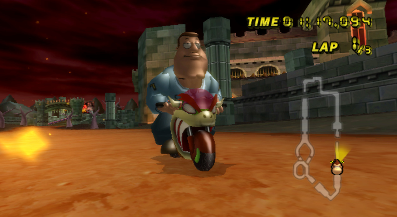 Joe Swanson Mod for Mario Kart Wii | MKWii Mods
