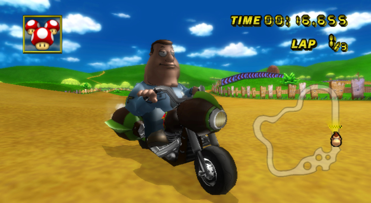 Joe Swanson Mod for Mario Kart Wii | MKWii Mods