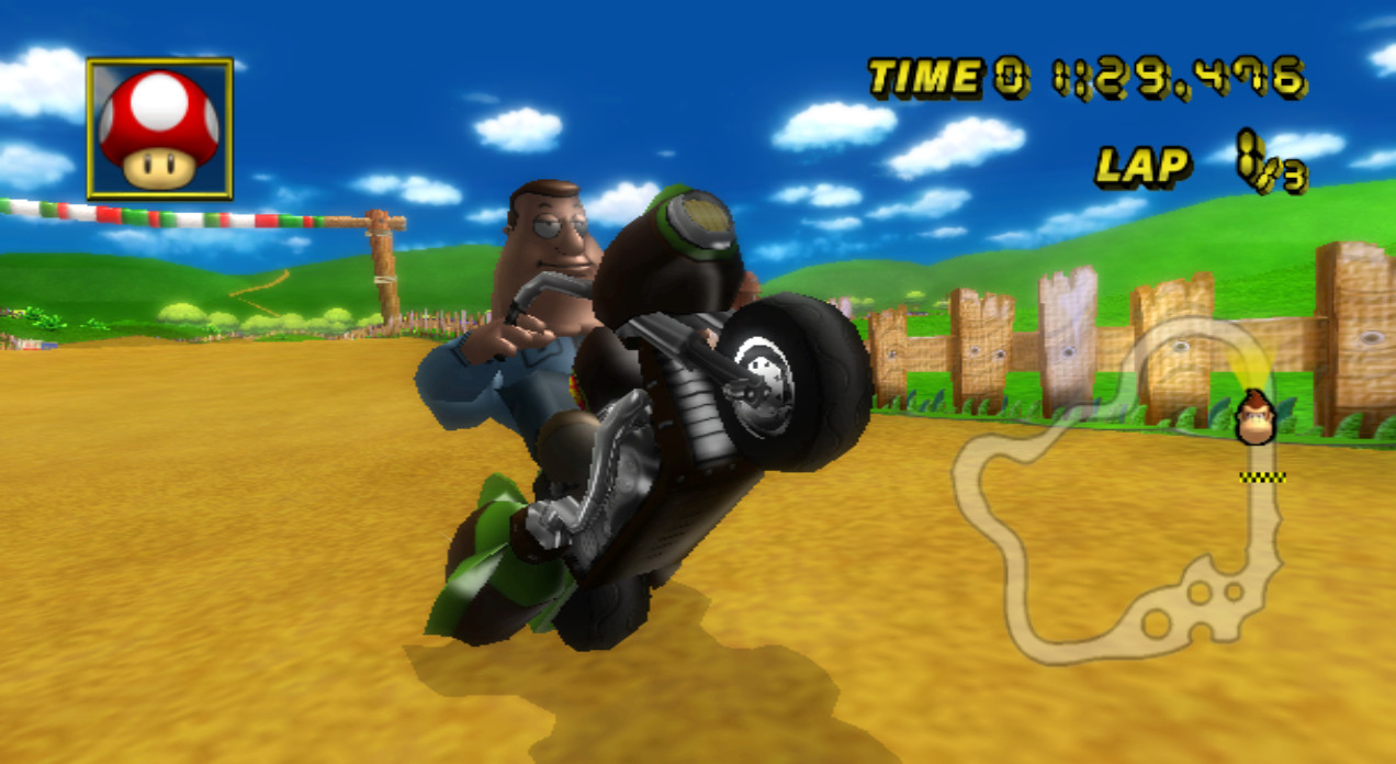 Joe Swanson Mod for Mario Kart Wii | MKWii Mods