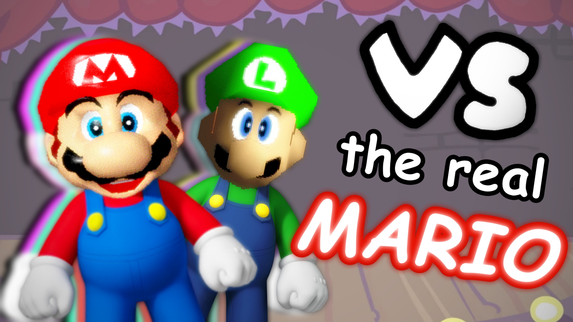 VS. The Real Mario (V3) [Friday Night Funkin'] [Mods]
