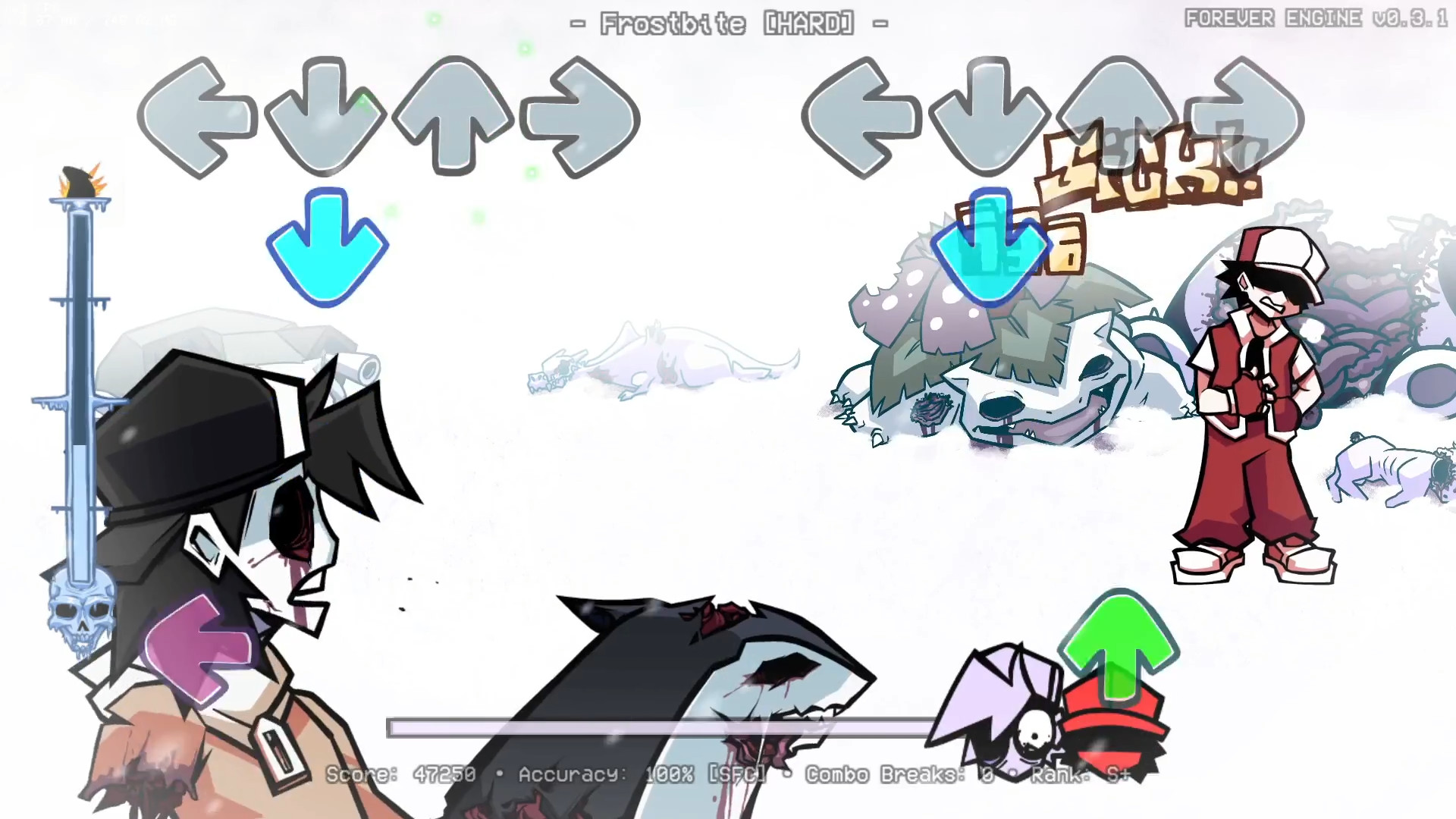 Frostbite - Recharted Mod for Friday Night Funkin' | FNF Mods