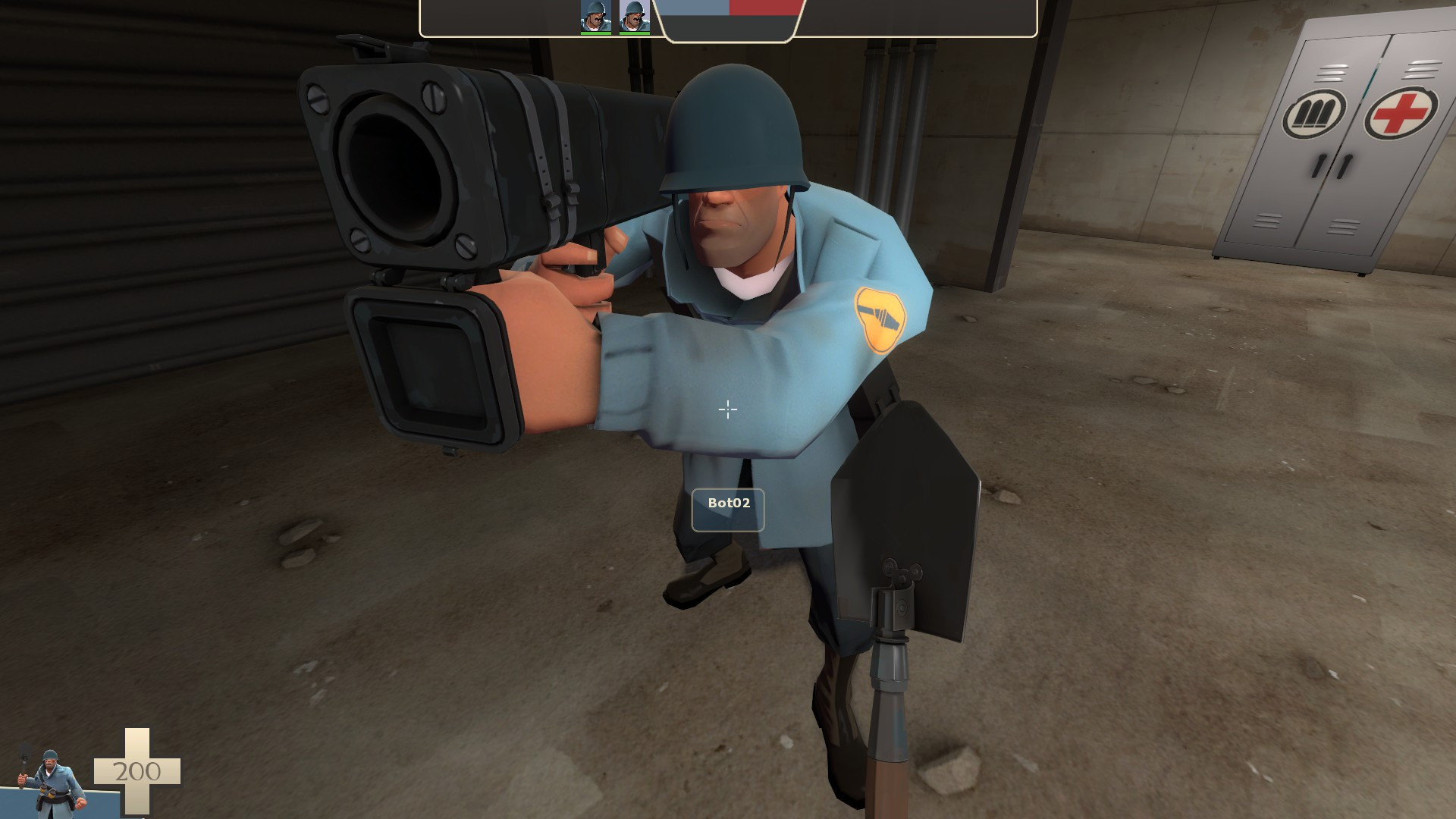 Official high res Soldier+Zombie skin [Team Fortress 2] [Mods]