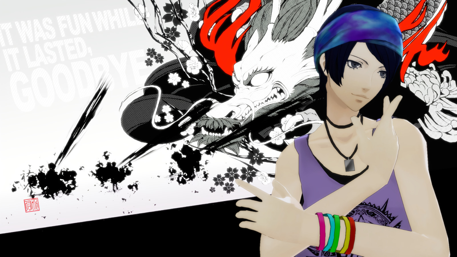 No All-Out-Attack Portraits Mod for Persona 5 Royal (PC) | P5R (PC) Mods