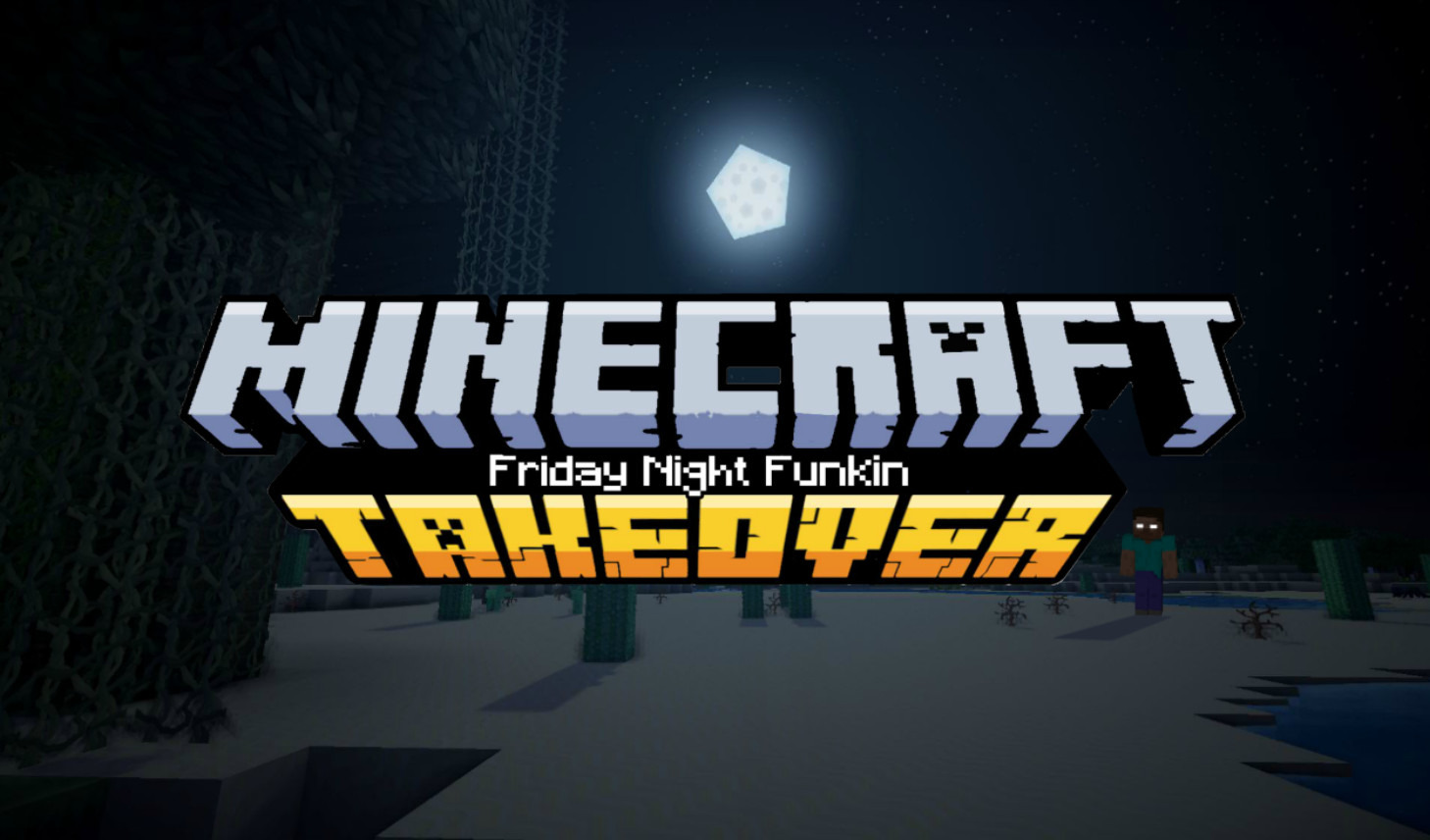 Minecraft Takeover (DEMO OUT NOW) Mod for Friday Night Funkin' | FNF Mods