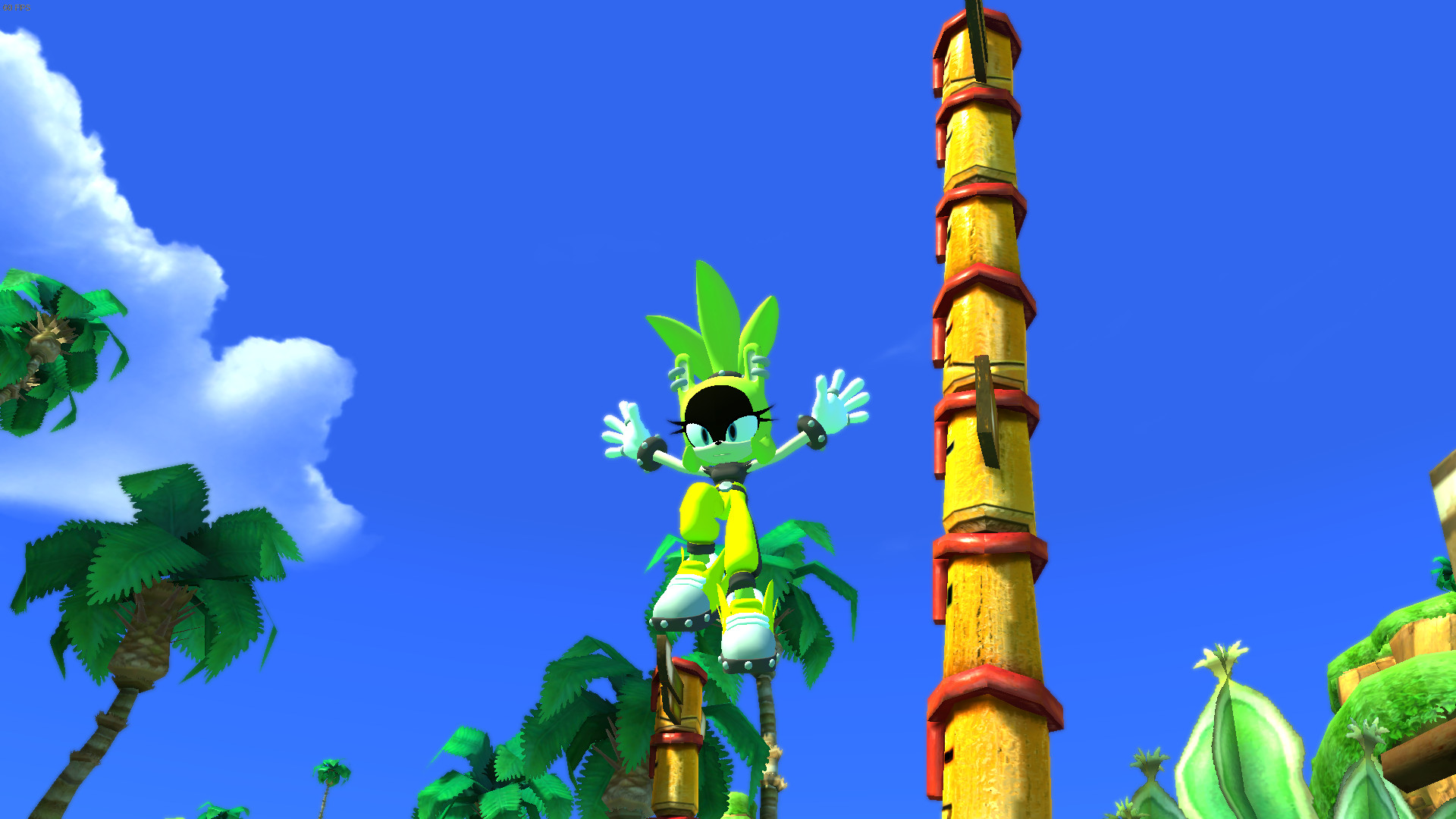 Surge the Tenrec Mod for Sonic Generations (2011) | Gens Mods