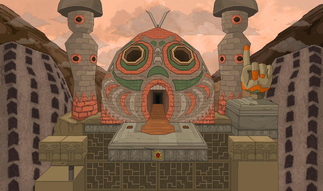 TLOZ MM - Stone Tower Temple (9.4/CMC+) Mod for Super Smash Bros ...