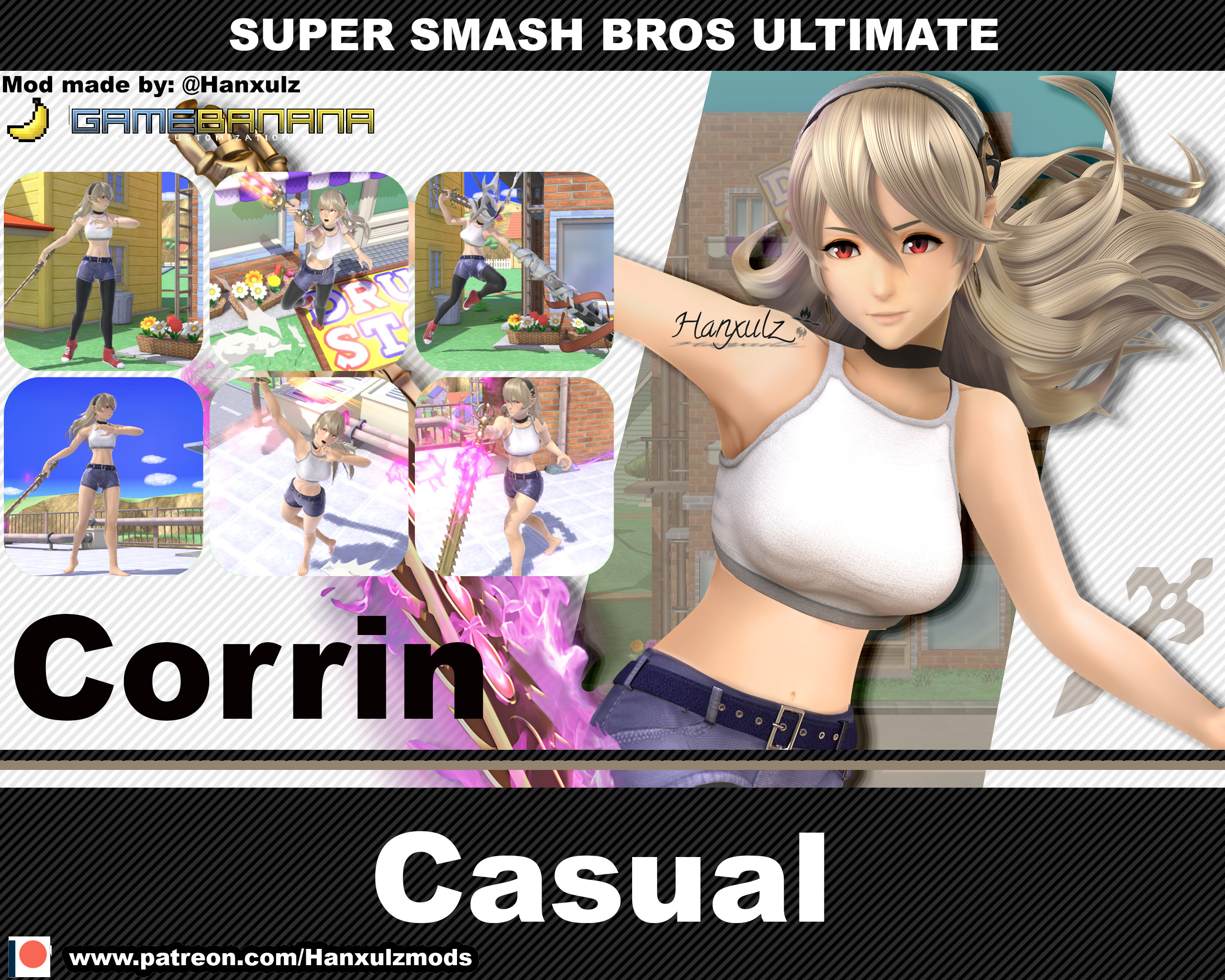 F.Corrin (Casual) Mod for Super Smash Bros. Ultimate | SSBU Mods