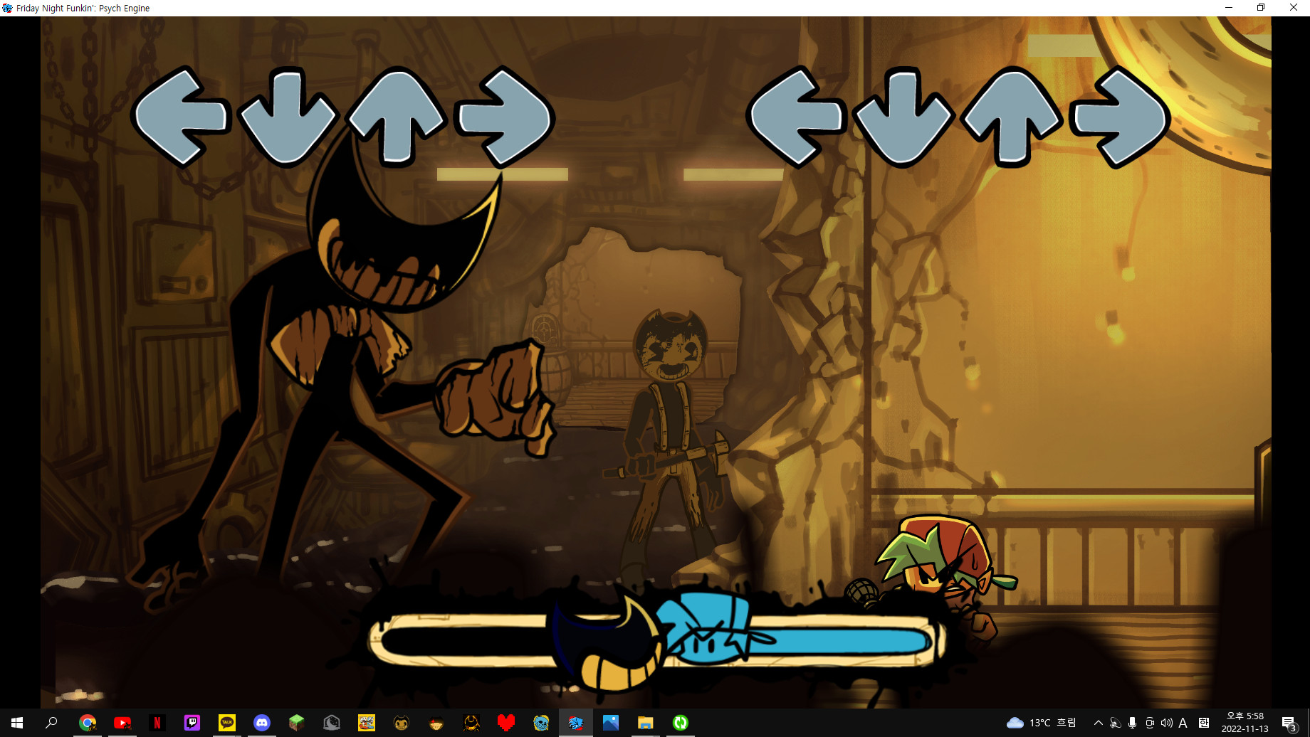 Indie Cross - Last Reel Remix Mod for Friday Night Funkin' | FNF Mods