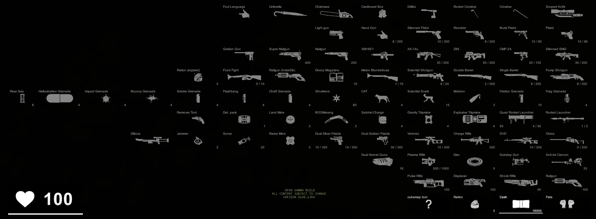 Modified Weapon Order Mod for Jabroni Brawl: Episode 3 | JBEP3 Mods