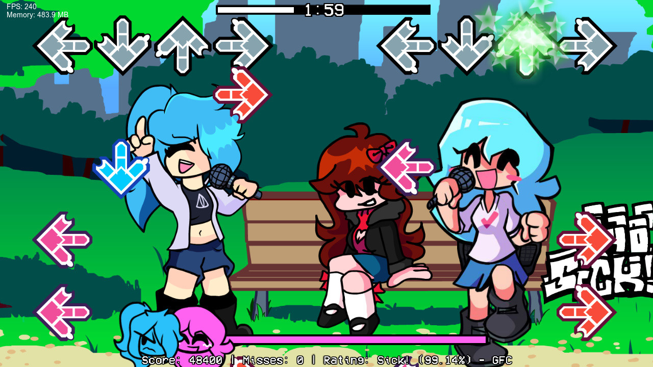 Playable Sky (Frenzy-Forever song) Mod for Friday Night Funkin' | FNF Mods