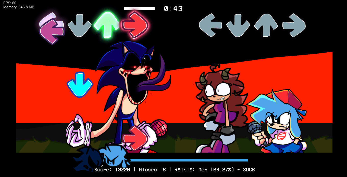 FNF Vs Sonic.exe The Void Of Darkness [Friday Night Funkin'] [Mods]