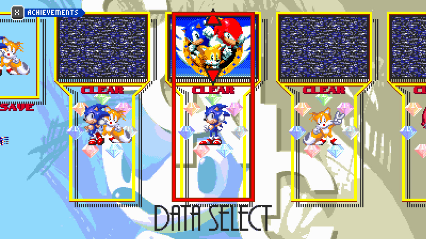 New Data & Act select sprites Mod for Sonic 3 A.I.R. | S3AIR Mods