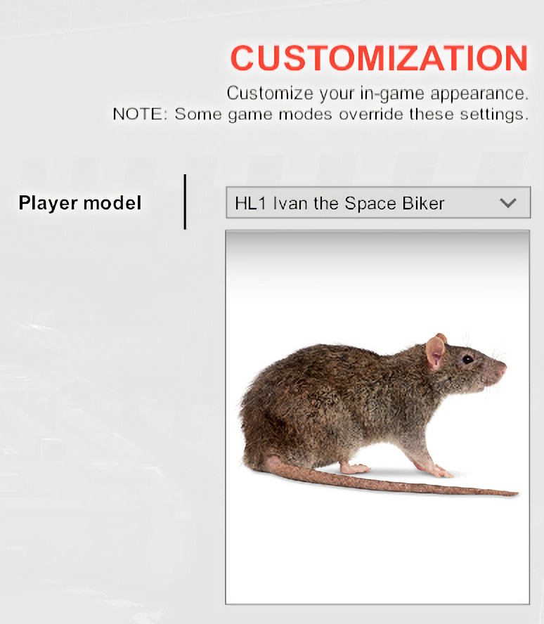 Funny Rat Over HL1 Ivan the Space Biker [Jabroni Brawl: Episode 3] [Mods]
