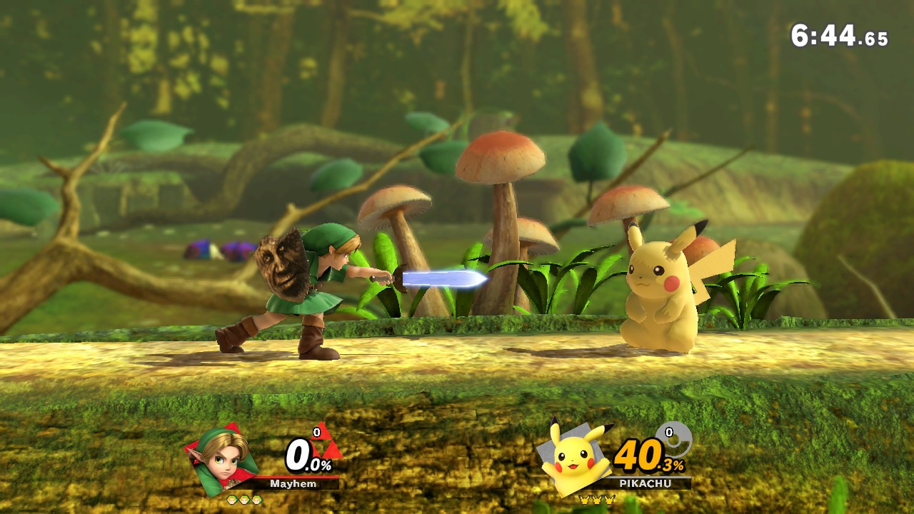 Wise Mystical Tree Deku Shield Mod for Super Smash Bros. Ultimate | SSBU Mods