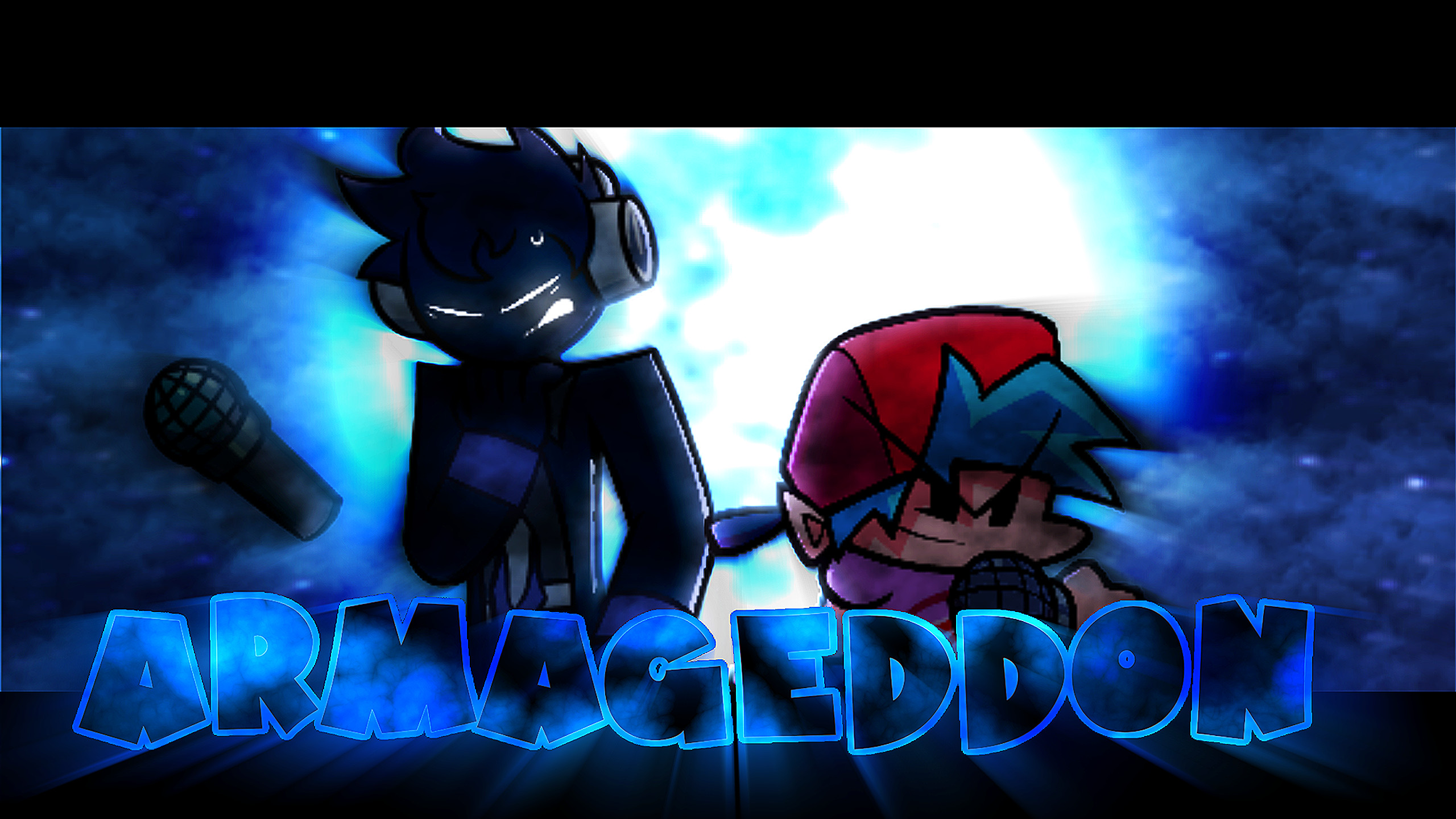 Amargeddon but Void and BF sing it Mod for Friday Night Funkin' | FNF Mods